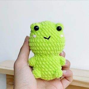 Frog No Sew Crochet Pattern, No Sew Amigurumi Crochet Patterns, Crochet ...