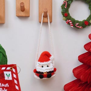 Swinging Holiday Squad Crochet Patterns, Christmas Car Hanging Crochet ...