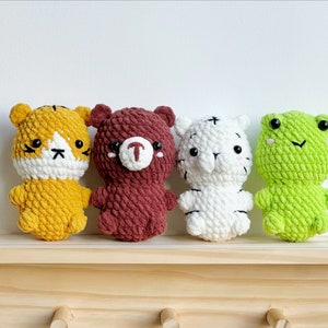 Bundle 7IN1 No Sew Crochet Pattern No Sew Amigurumi Crochet - Etsy