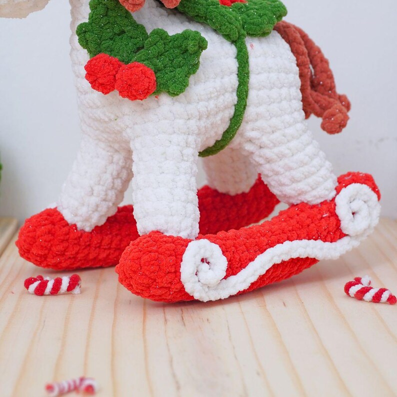 Rocking Horse Low Sew Crochet Pattern, Christmas Horse Crochet Patterns ...