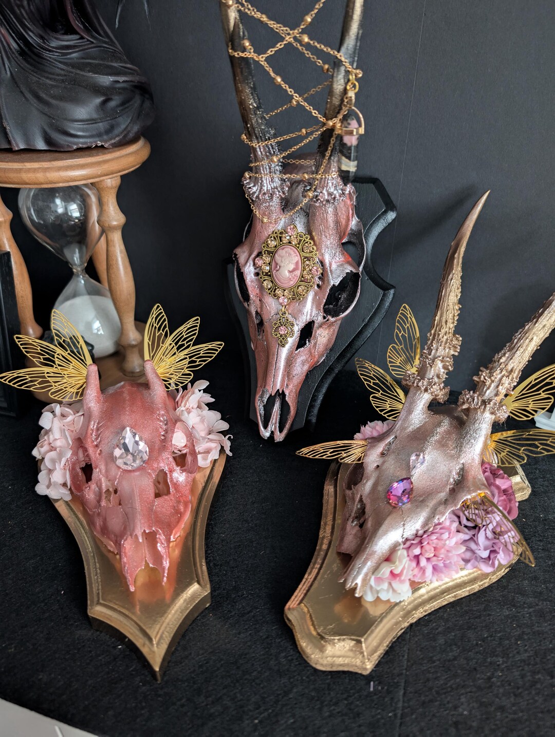 Skulls & Bones / Decorative Antlers Skull Horns Trophy Deer Roe Deer ...