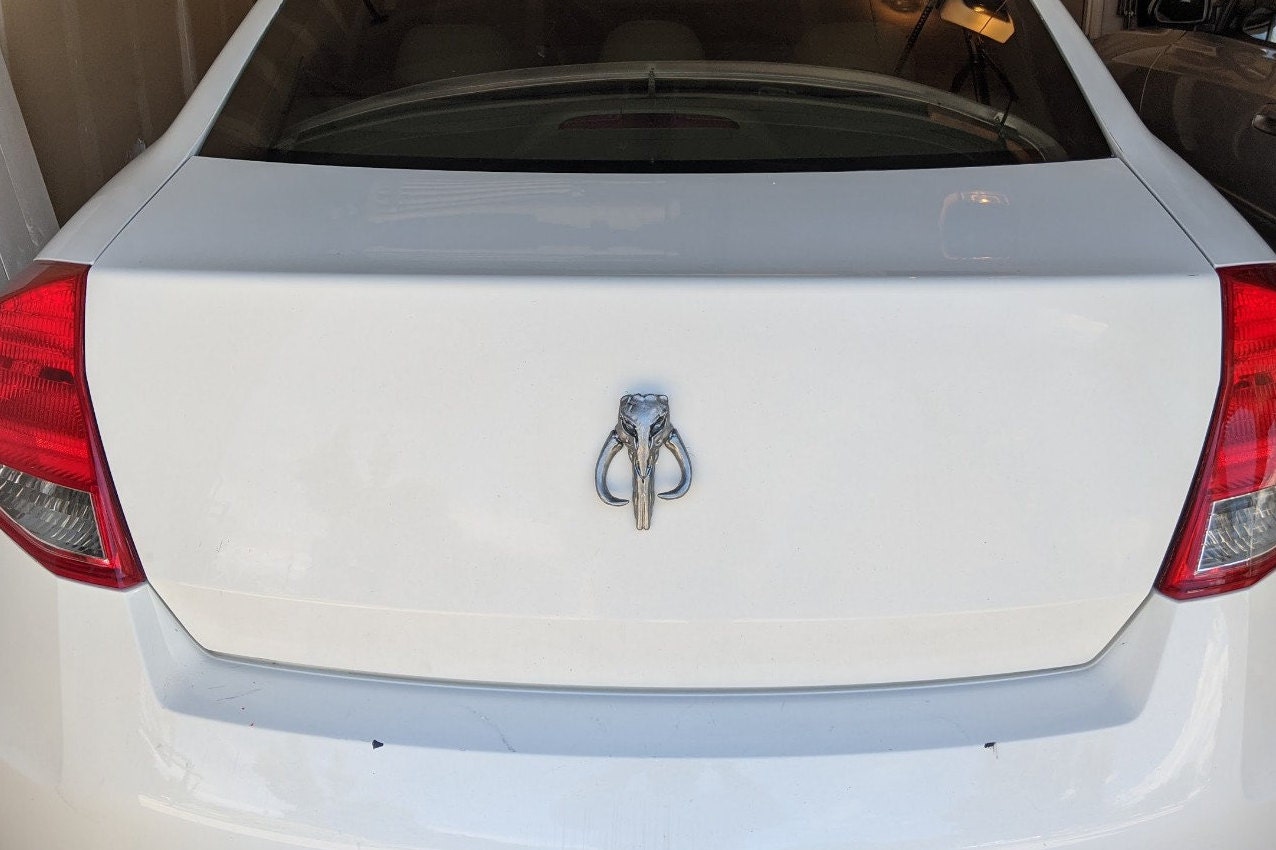 Mandolorian Mythosaur Emblem Badge Honda Toyota Chevrolet - Etsy