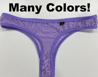 Seethru Bikini - Etsy