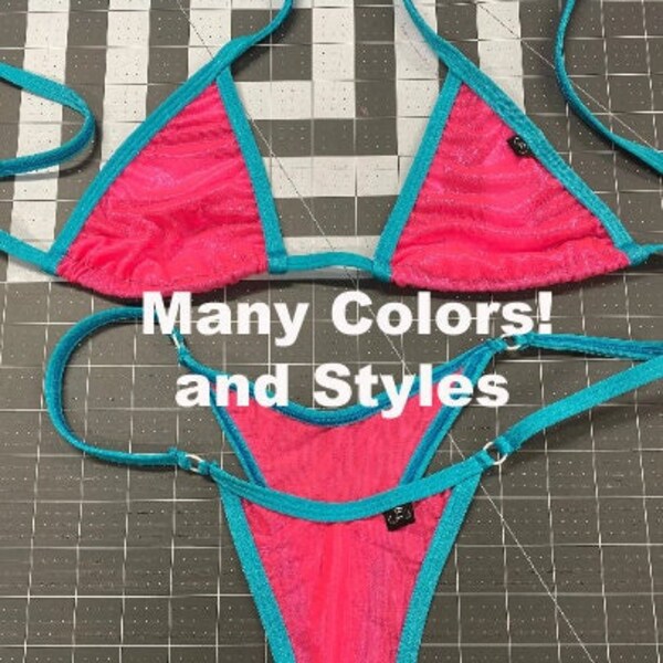 Semi Sheer When Wet Swimsuit Etsy