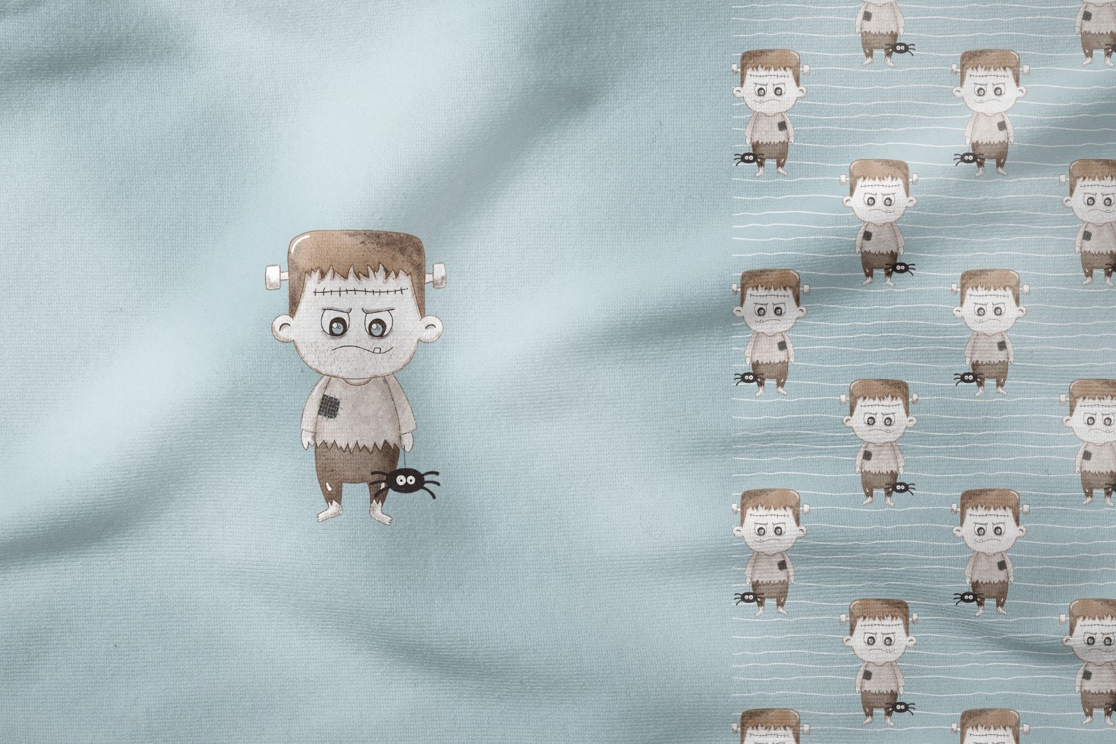 Pre-order Own Design Frankenstein Panel Organic Summer - Etsy