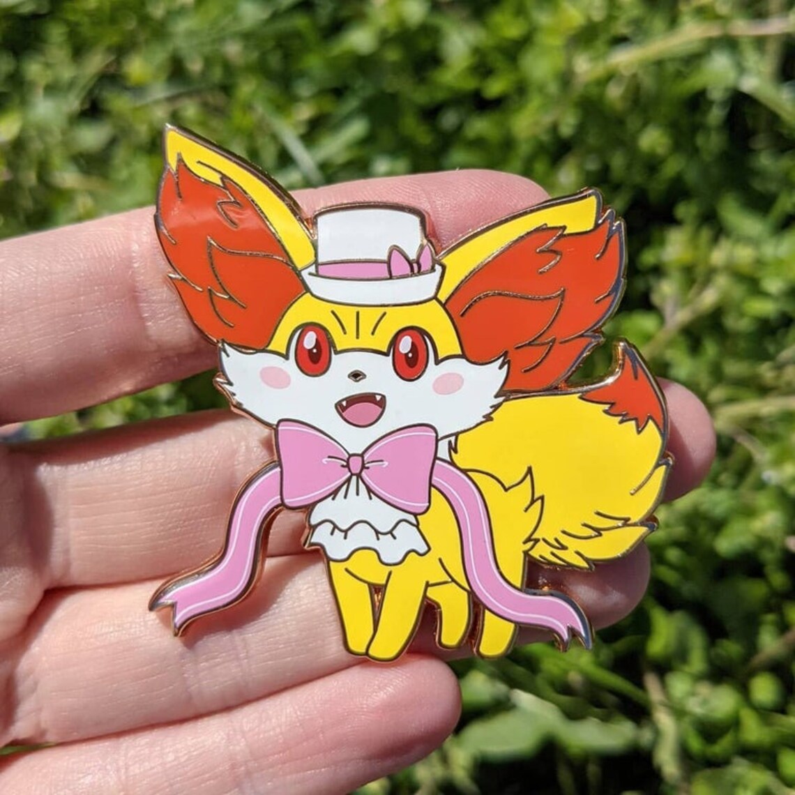 Fanciful Fennekin Enamel Pin LE100 - Etsy
