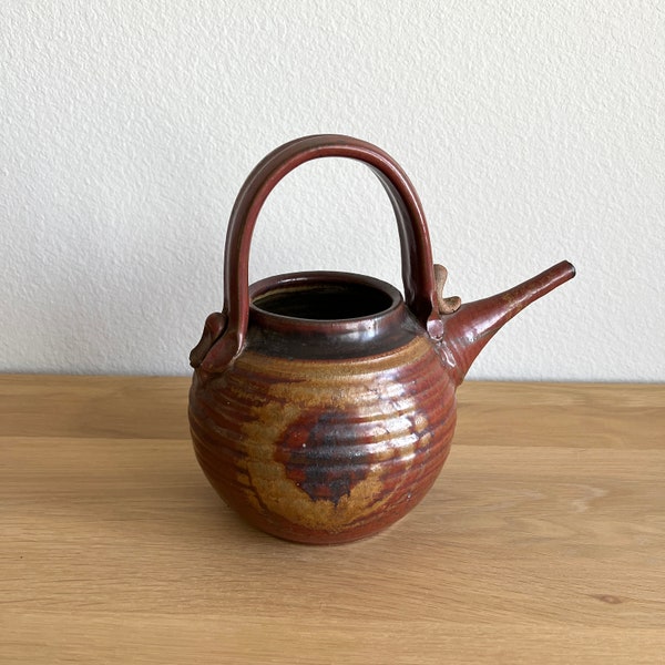 Pottery Teapot - Etsy