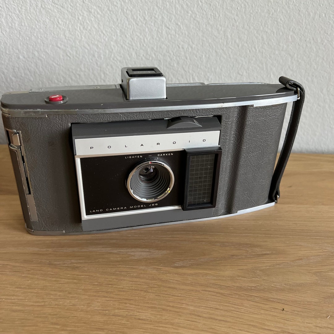 1960s Polaroid Land Camera J66 With Original Case and Ephemera ...