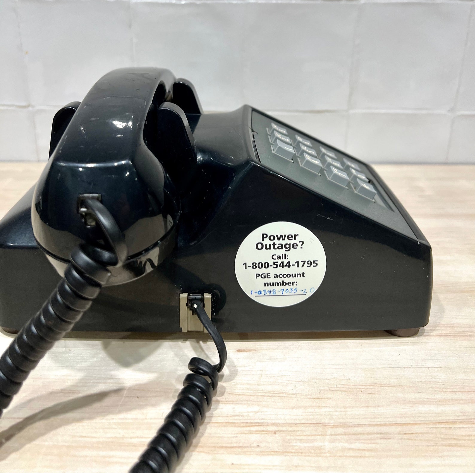 Western Electric 2500 Touchtone Desk Phone / Vintage Telephone | Etsy