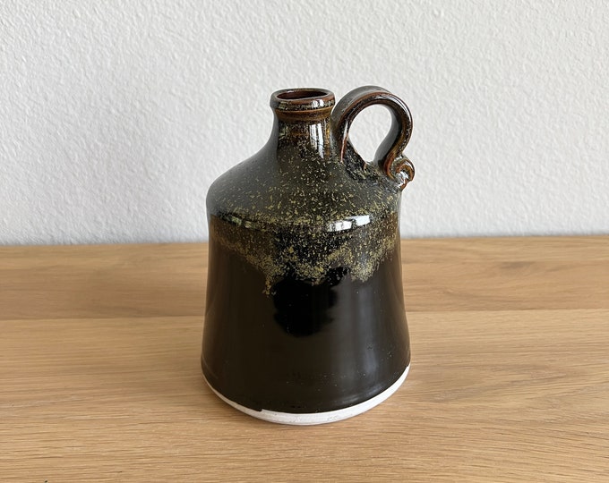 Vintage Studio Pottery Jug by Ren Fuglestad Dated 1973 / Stoneware ...