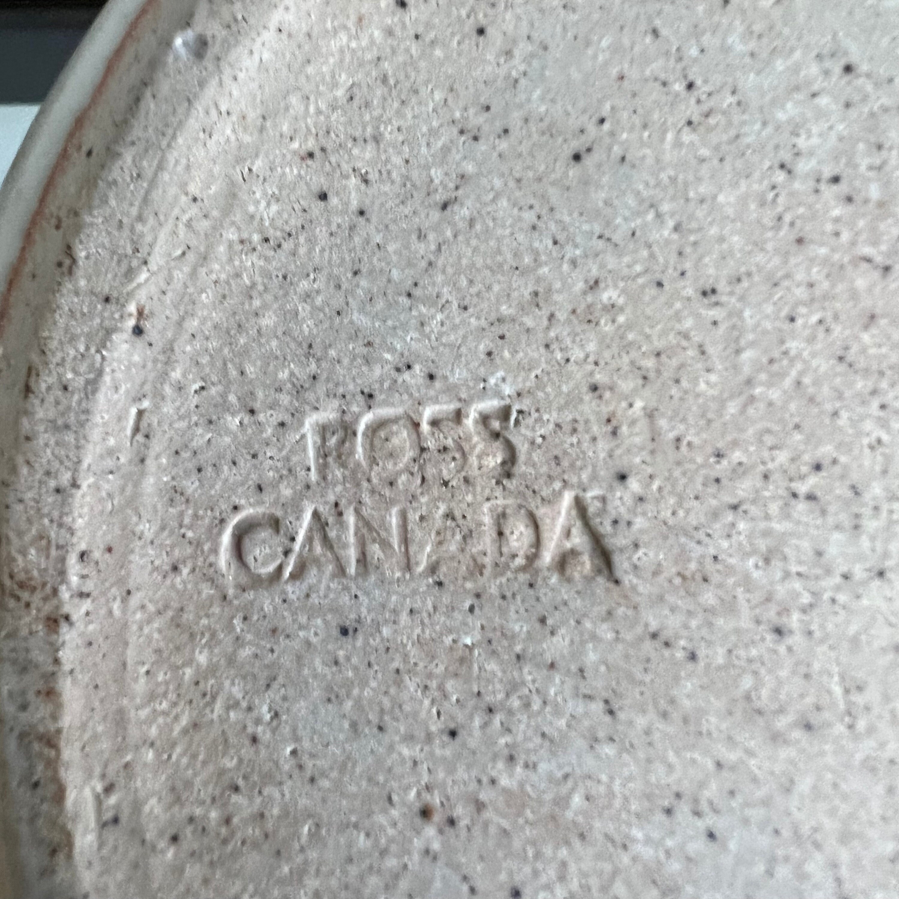 Vintage Pottery Mixing Bowls Set of 3 / Ross Canada Studio - Etsy