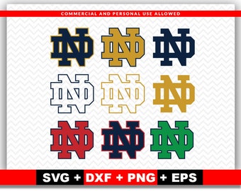 Notre dame logo | Etsy