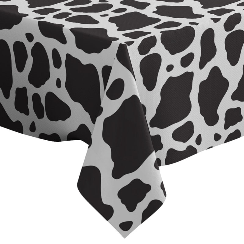 Cow Print Table Runner - Etsy