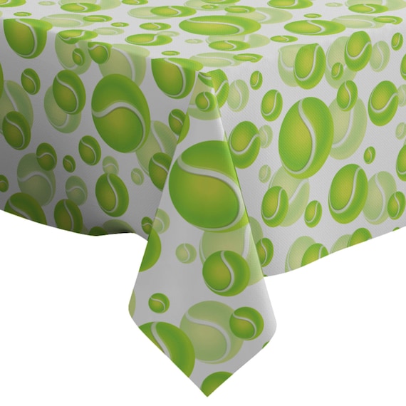 Tennis Ball Print Fabric