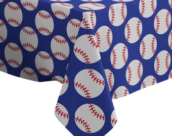 Baseball Tablecloth - Etsy