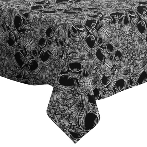 Skull Tablecloth - Etsy
