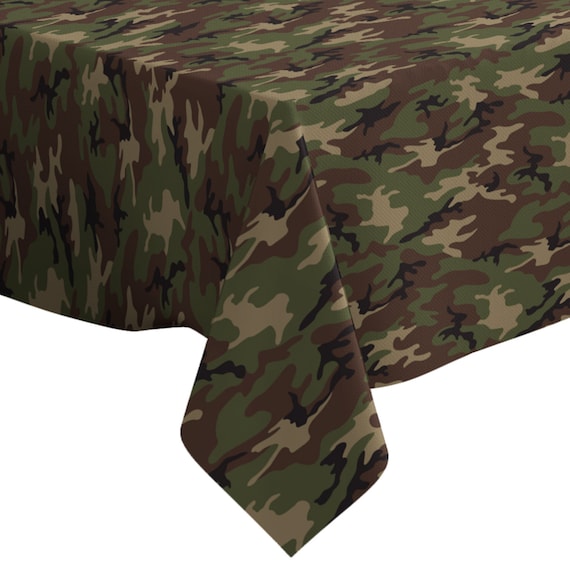 Army Camouflage Table Cloths