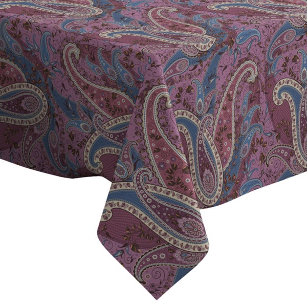 Purple Tablecloth - Etsy