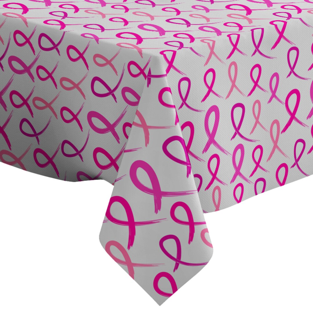 Handmade Decorative Tablecloth, Global Collaboration Breast Cancer ...