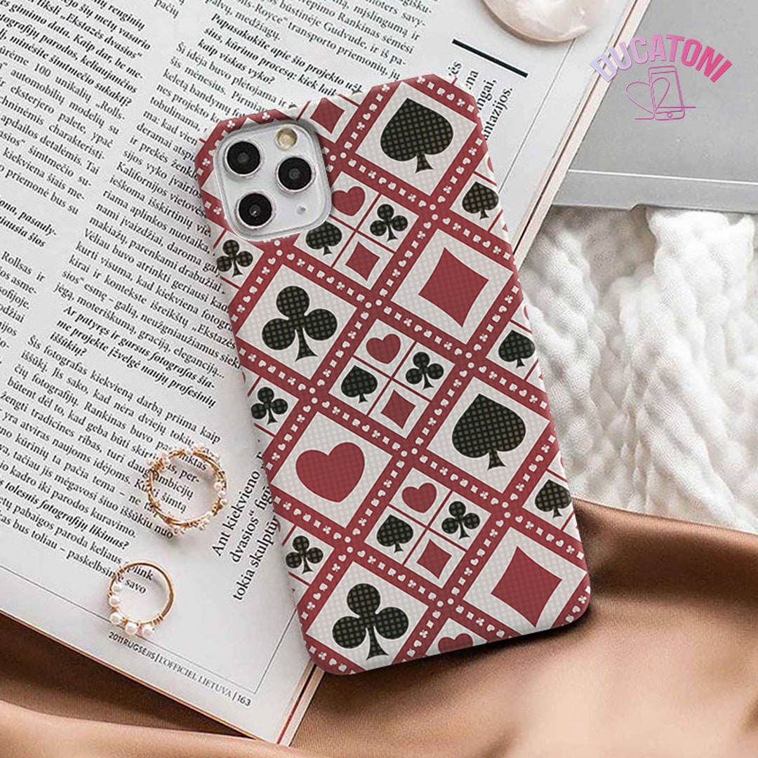 Playing Cards iPhone Case 11 Pro Max 14 Pro 13 Mini SE 2022 12 Pro Max ...