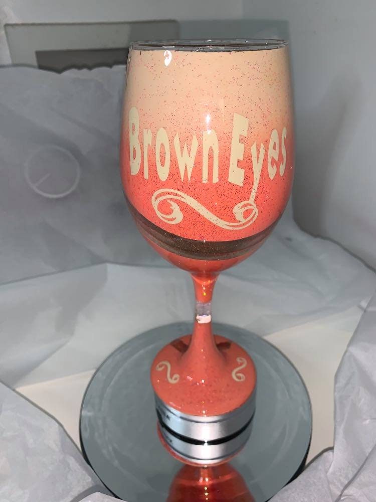 Custom Birthday Glass - Etsy