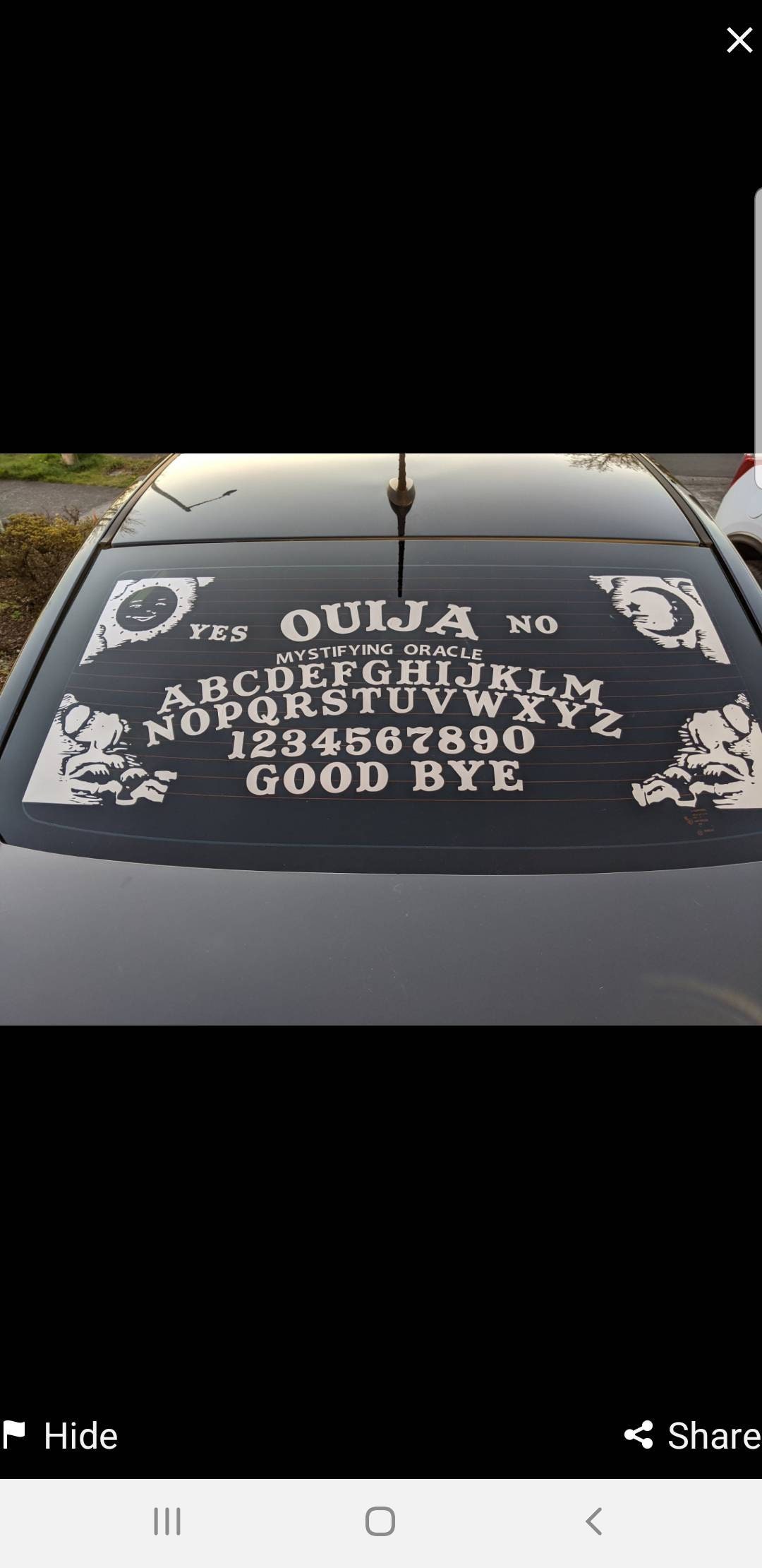 Ouija Board Planchette Vinyl Decal/goth Alternative Gothic - Etsy