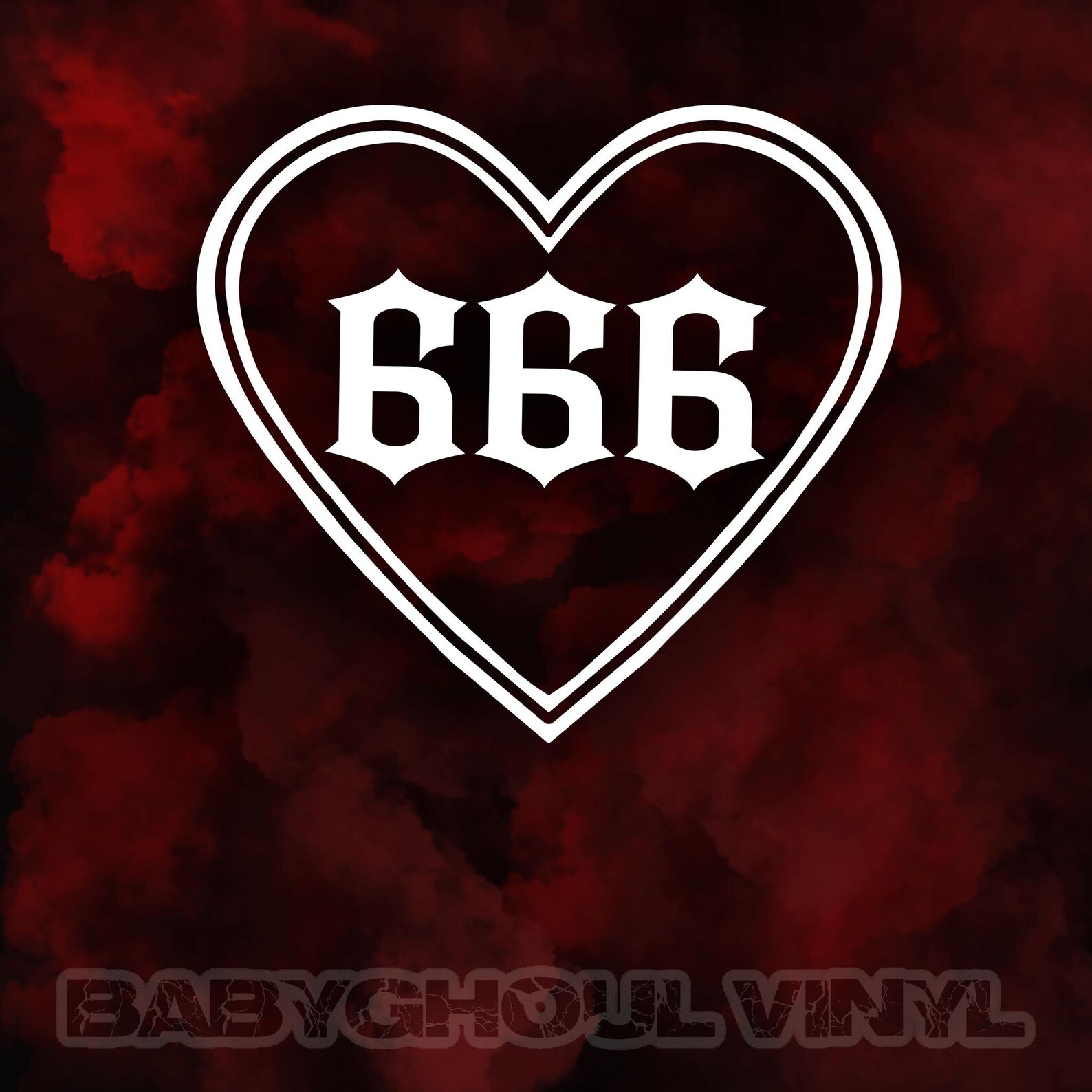 Cute 666 Satanic Heart Vinyl Sticker Decal / Goth Alternative - Etsy