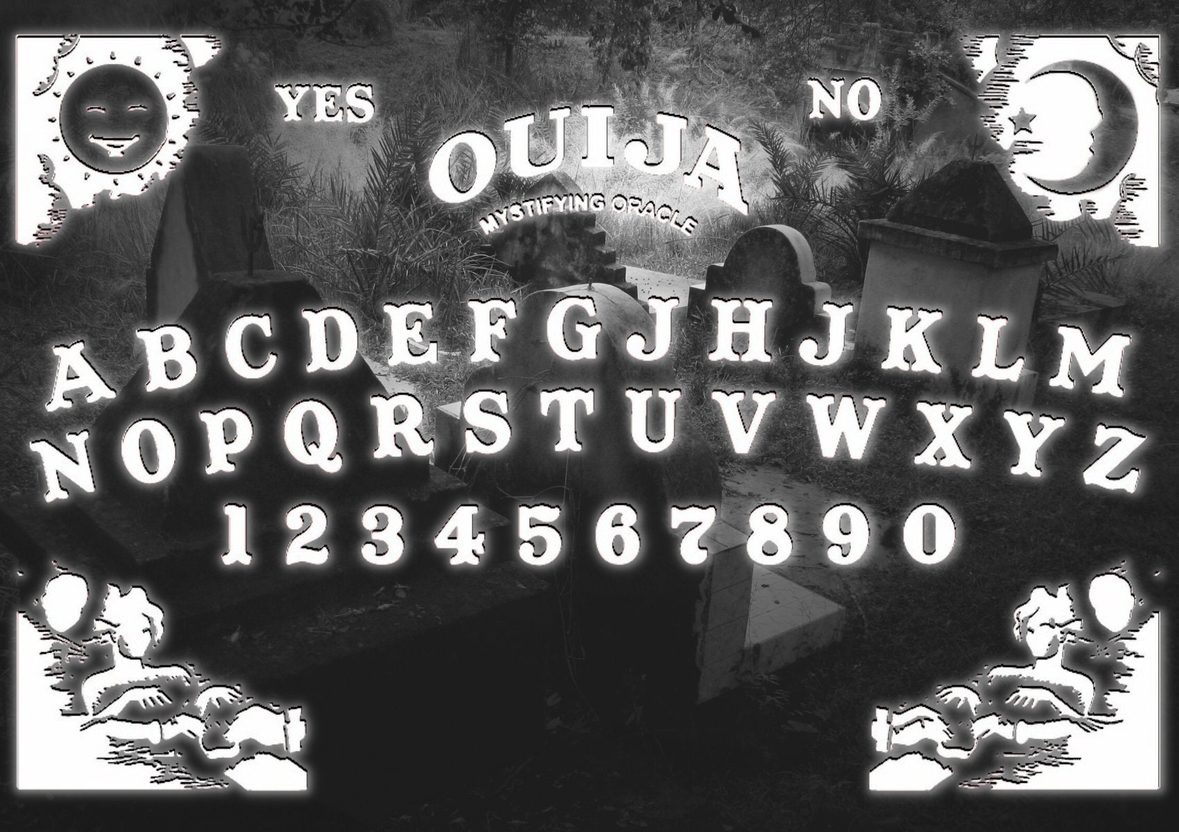 Ouija Board Planchette Vinyl Decal/goth Alternative Gothic - Etsy