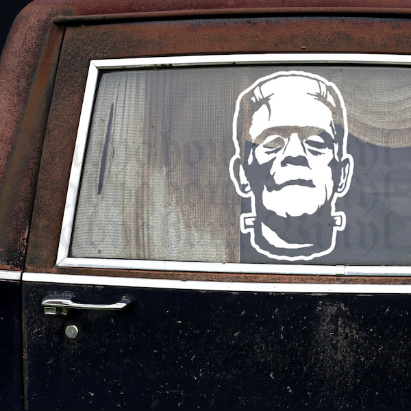 Frankenstein Sticker - Etsy