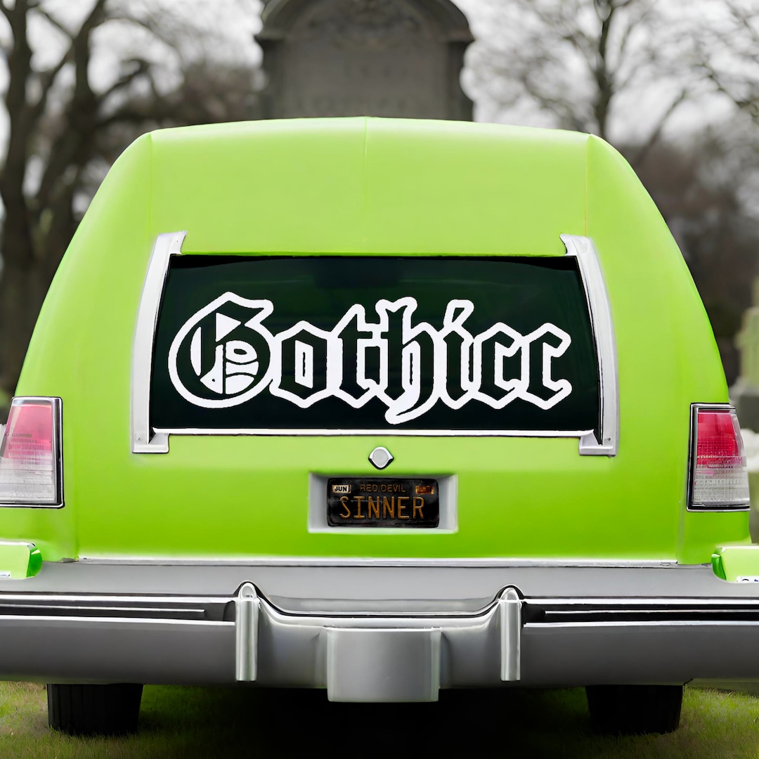 Gothicc Vinyl Decal Sticker /goth Alternative Gothic Grunge Indie Dark ...