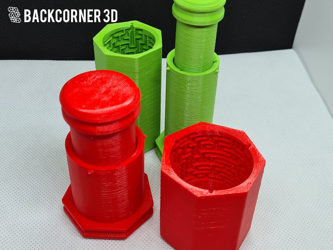 Puzzle Box Maze Big / Russian Puzzle / Maze Puzzle / 3 Stage Puzzle ...