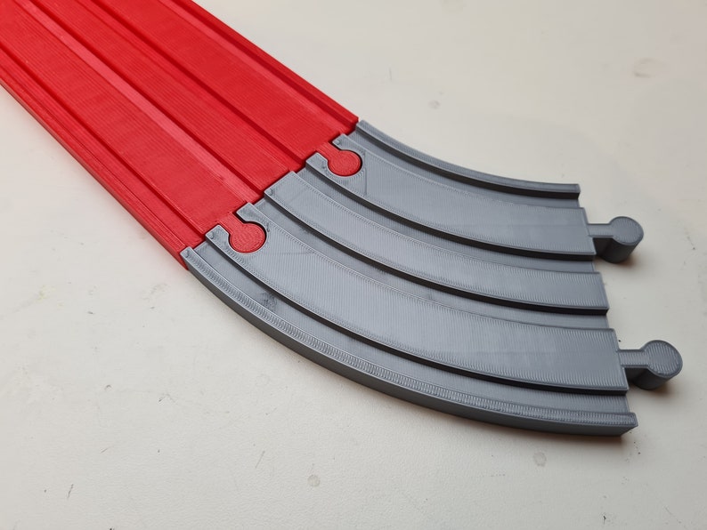 Wooden Train Track Double Corner / Brio Extension / | Etsy