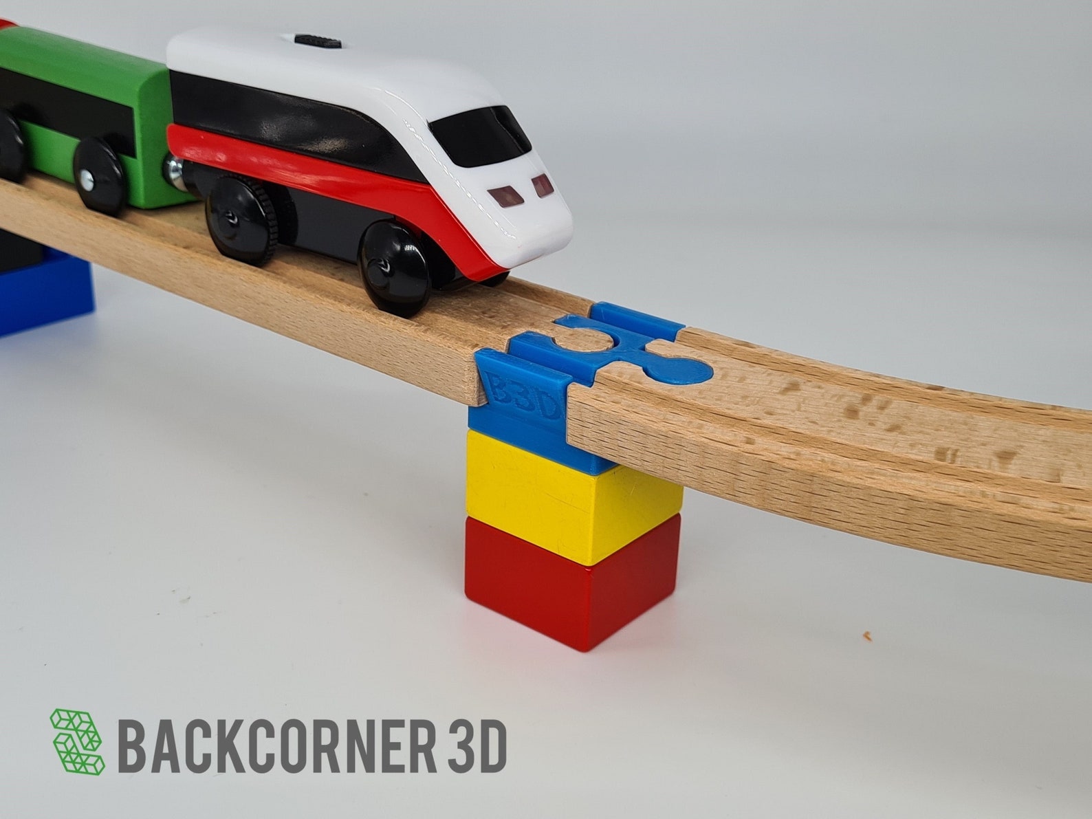 Wooden Train Track Adapter Compatible With Duplo / Brio Extension ...