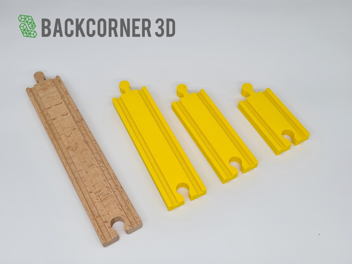 Wooden Train Track Straight A3 72mm / Brio Extension / - Etsy