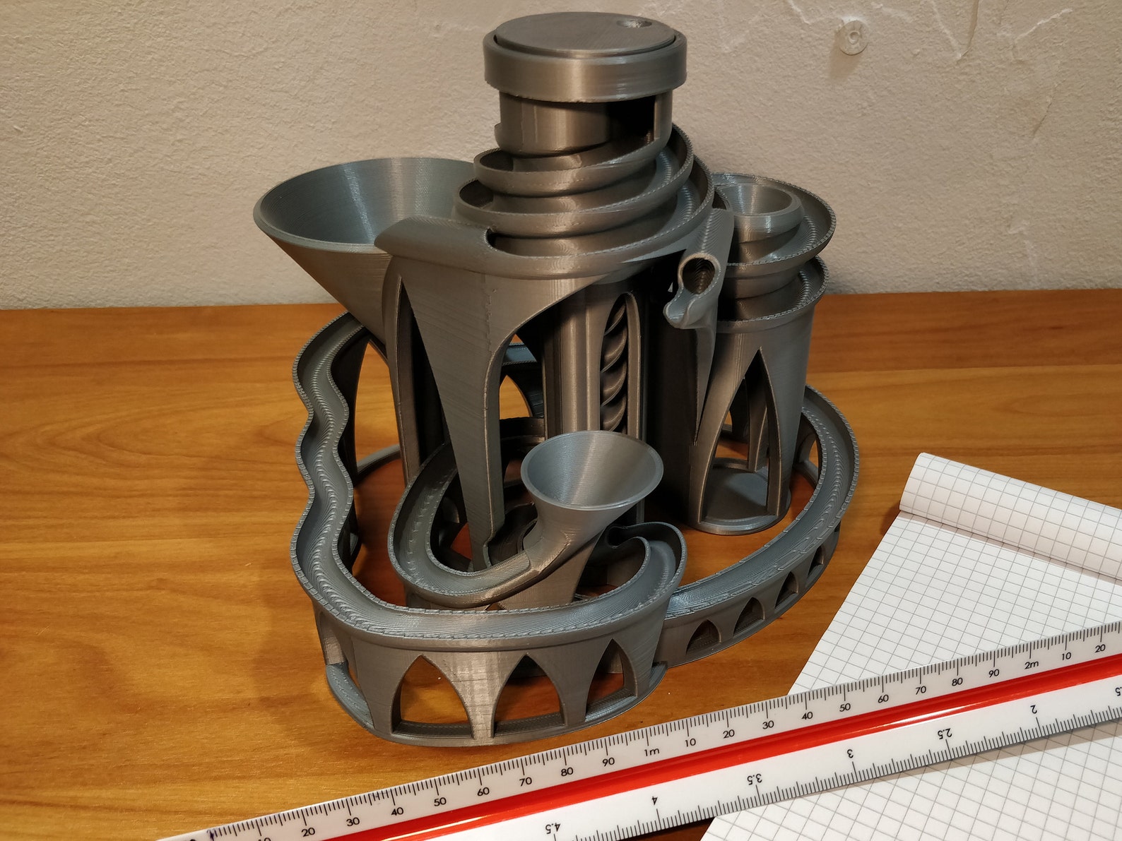 Marble Machine / Marble Run / Desktop Toy / Desktop Novelty / | Etsy