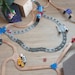 Wooden Train Track Y Intersection / Wooden Train Connector / - Etsy