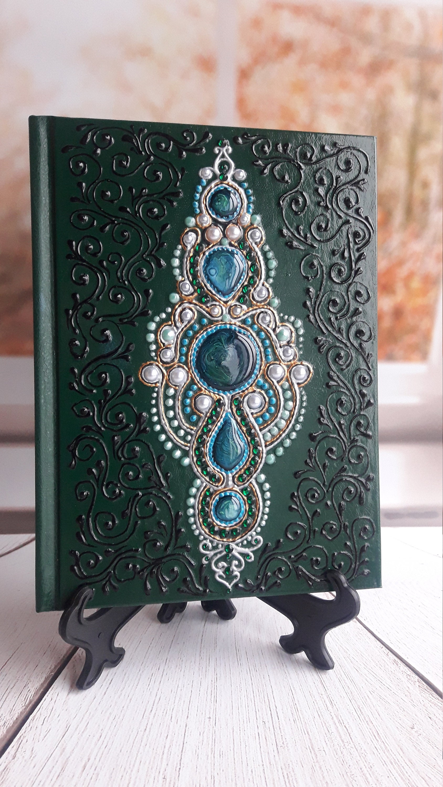 Notebook A5. Green Journal Diary. Personalized Journal Diary. | Etsy