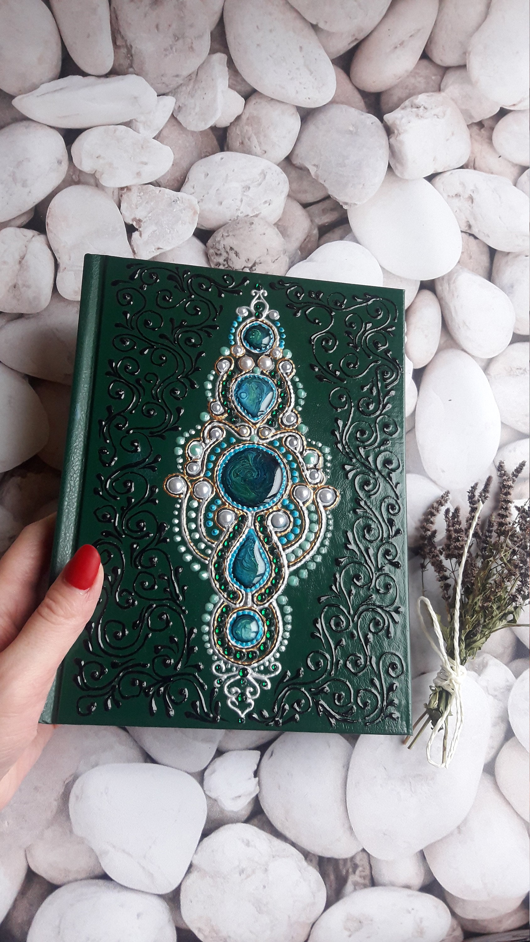 Notebook A5. Green Journal Diary. Personalized Journal Diary. | Etsy