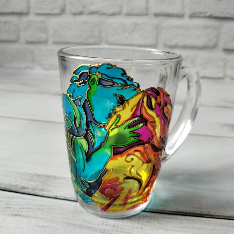 Stained Glass Coffee - Etsy