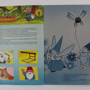 1985 the World of DAVID the GNOME Trading Cards Album 100% Complete ...