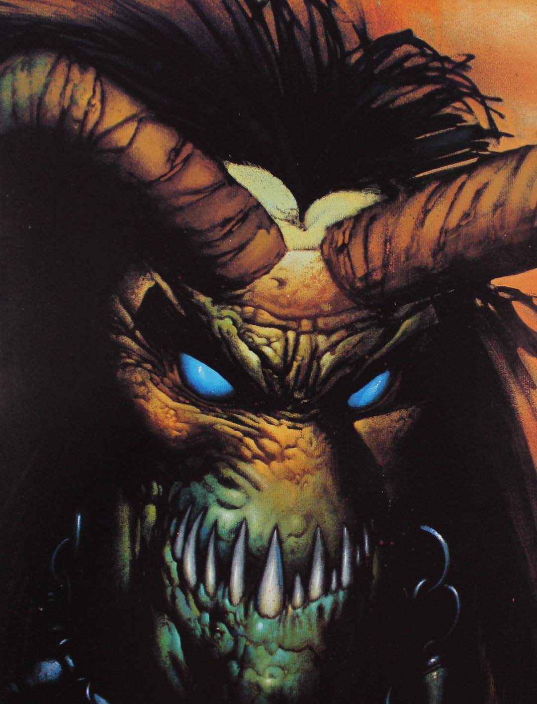 1998 SIMON BISLEY Original Vintage Poster 12" X 9" (30 X 23 Cm.) Heavy ...