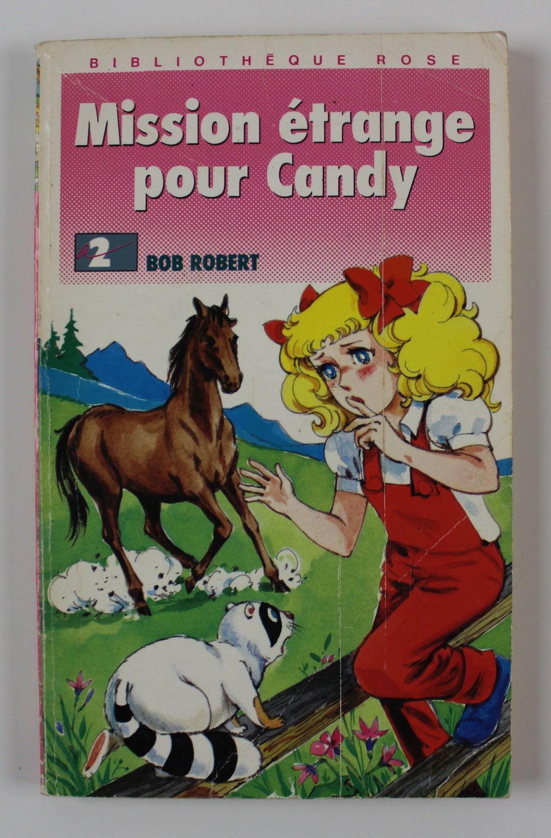 1987 CANDY CANDY Pocket Book French Vintage 7" X 4.35" (18 X 11 Cm ...