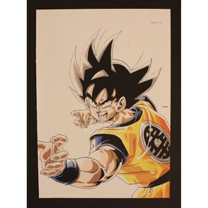 1996 Dragon Ball DOUBLE-SIDED MINIPOSTER 2 Posters in 1 - 10" X 7" ( 25 ...