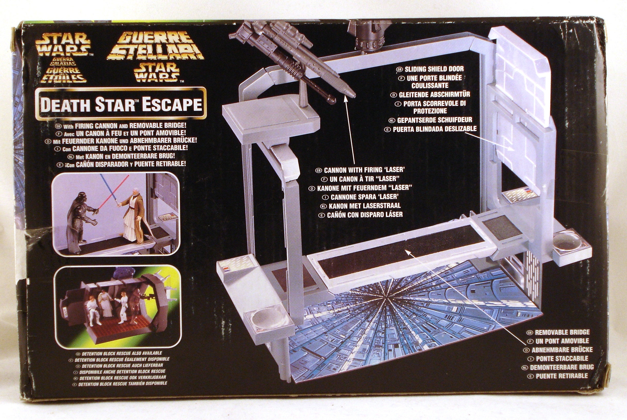 1997 Star Wars DEATH STAR ESCAPE Playset for 4 Figures | Etsy