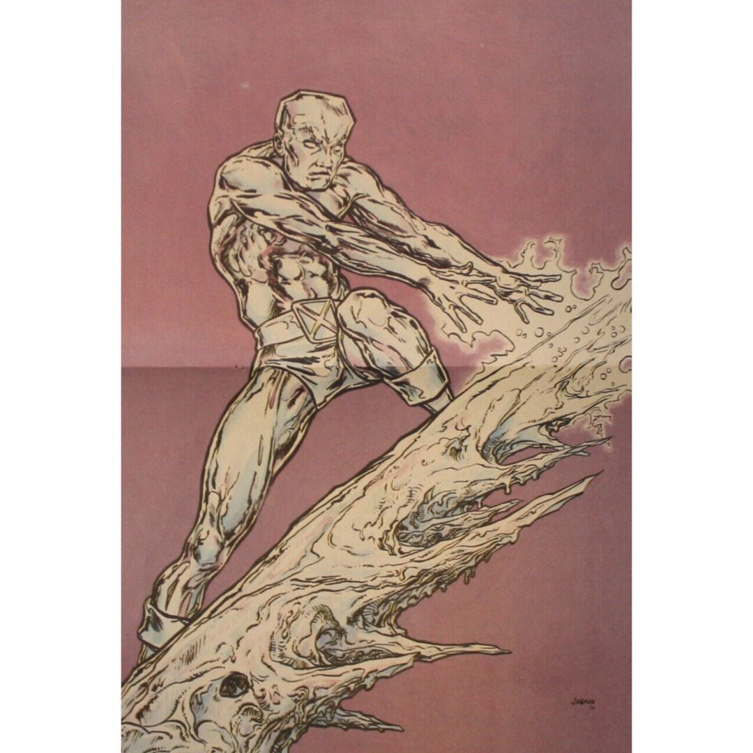 1990 ICEMAN Poster Original Vintage Spain 15 X 10.25 38 X 26 Cm. by ...