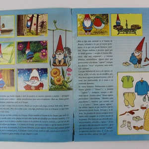 1985 the World of DAVID the GNOME Trading Cards Album 100% Complete ...