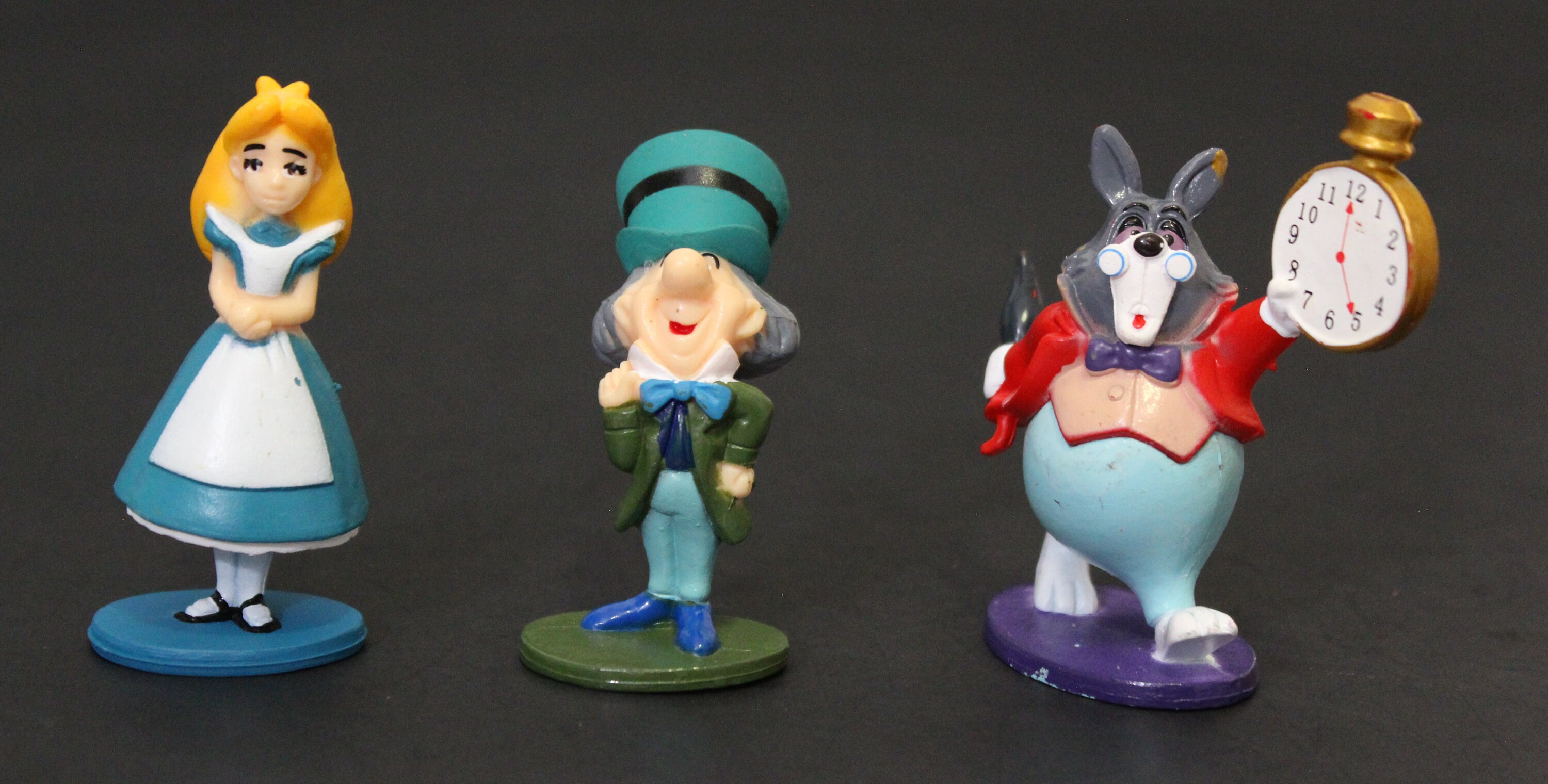 1990s Six ALICE in WONDERLAND PVC Figures Unstamped 7 to 5 | Etsy