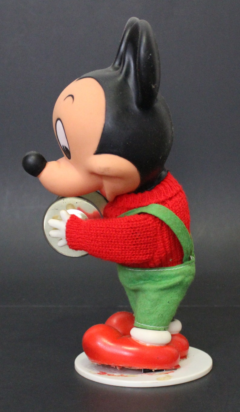 1970s MICKEY MOUSE Mechanical & Musical Toy by Mecánica Ibense - Etsy