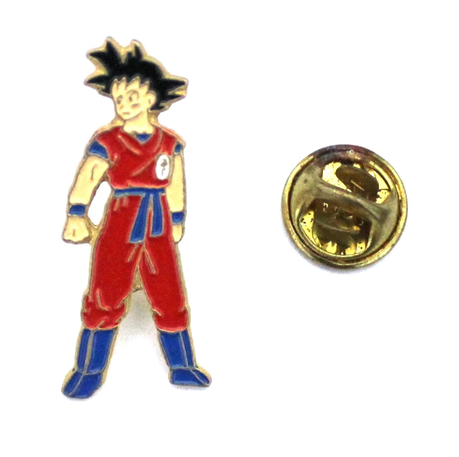 1989 Adult Goku Lapel Pin Dragon Ball Vintage Import Item 3 X Etsy