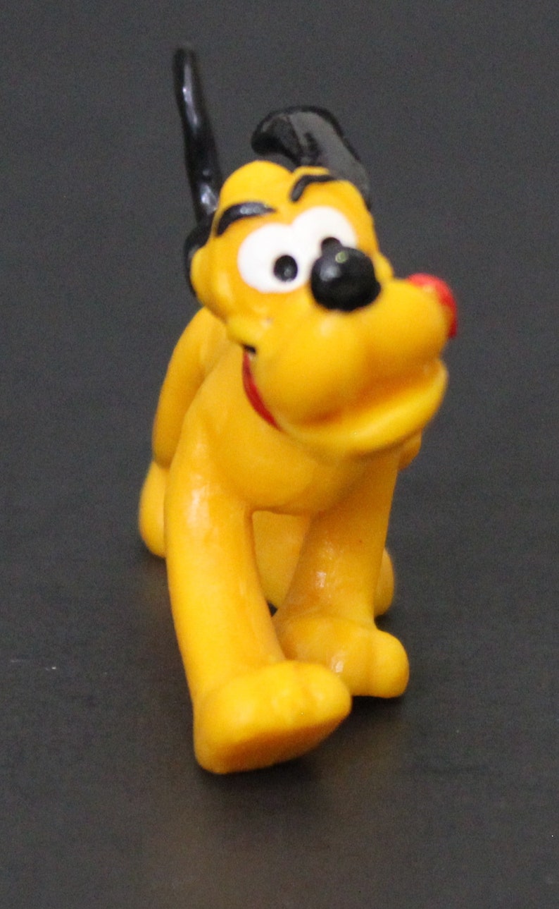 1990s PLUTO Dog PVC Figure by Bully Made in West Germany 7 - Etsy